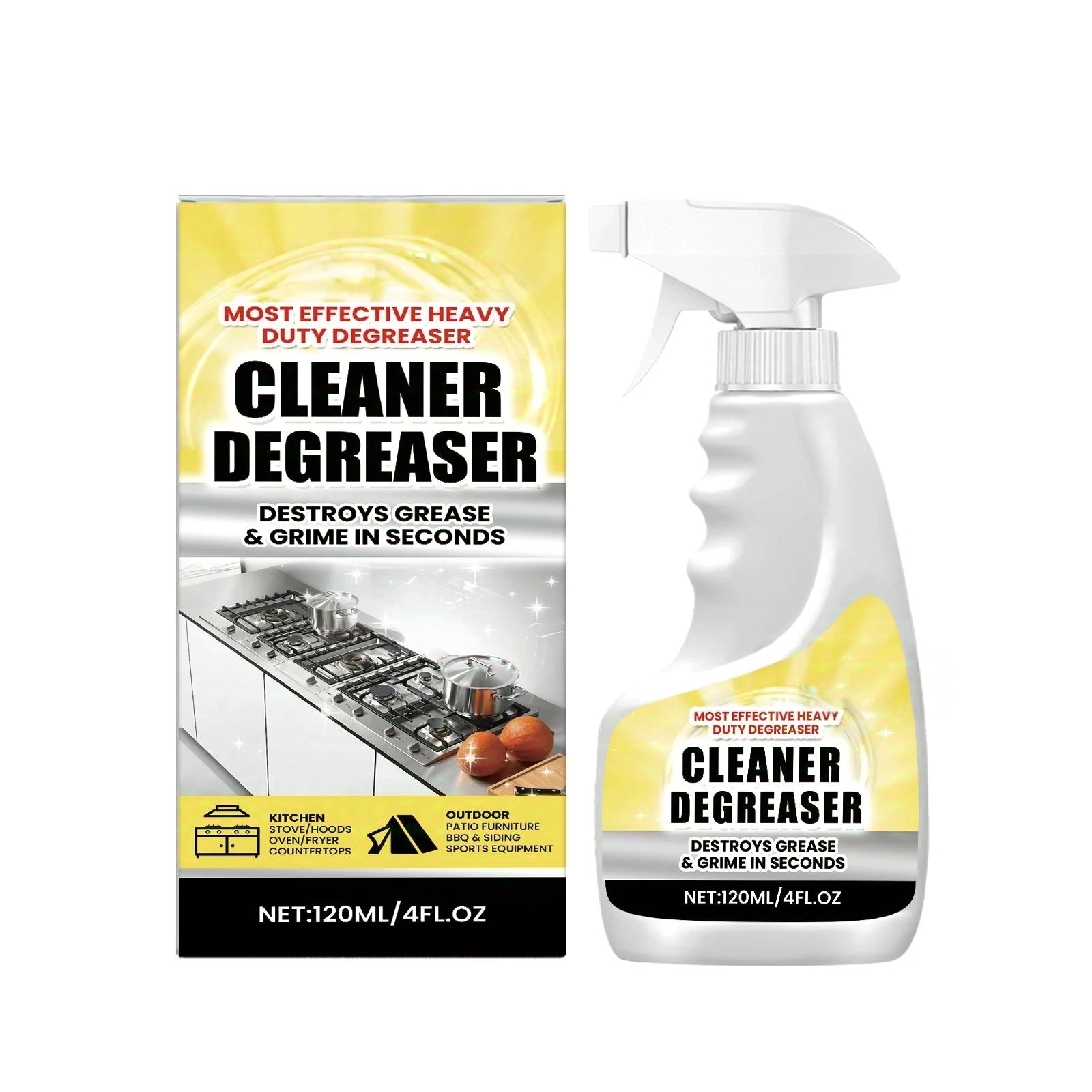 Household & Outdoor Multi-Surface Cleaner - Cuts Grease Gently ...