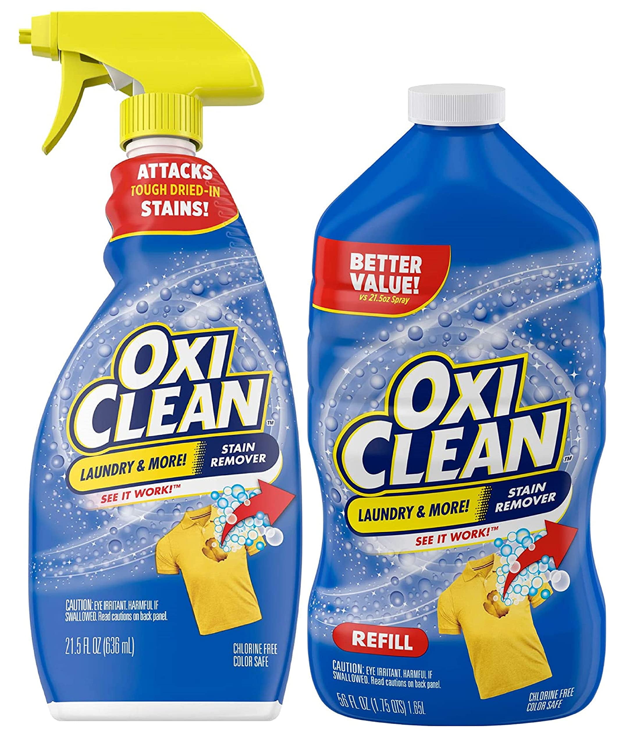 Household Oxiclean Laundry Stain Remover Bundle Pack