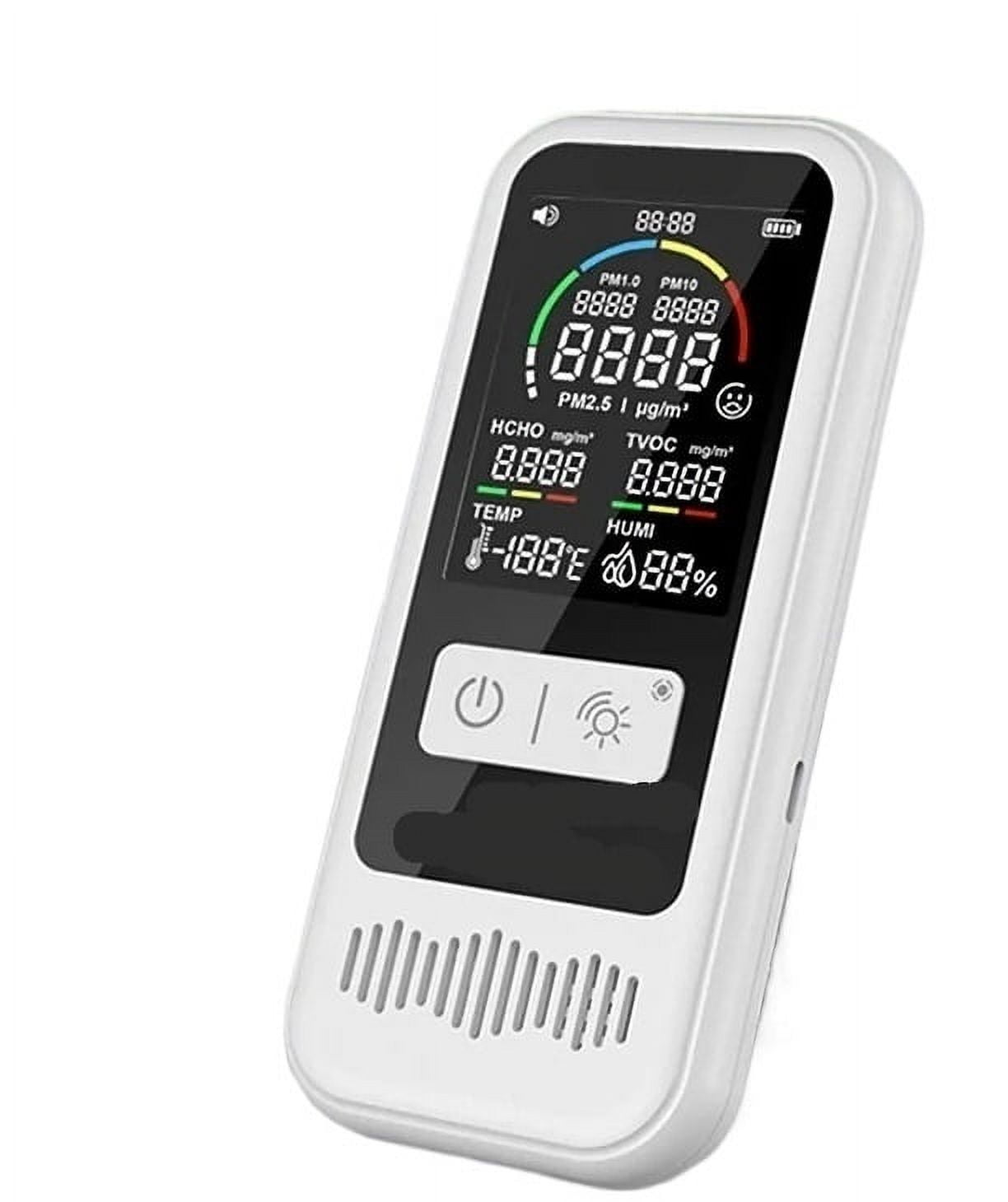 Household PM2.5 Detector Temperature Humidity Monitor Digital Air ...