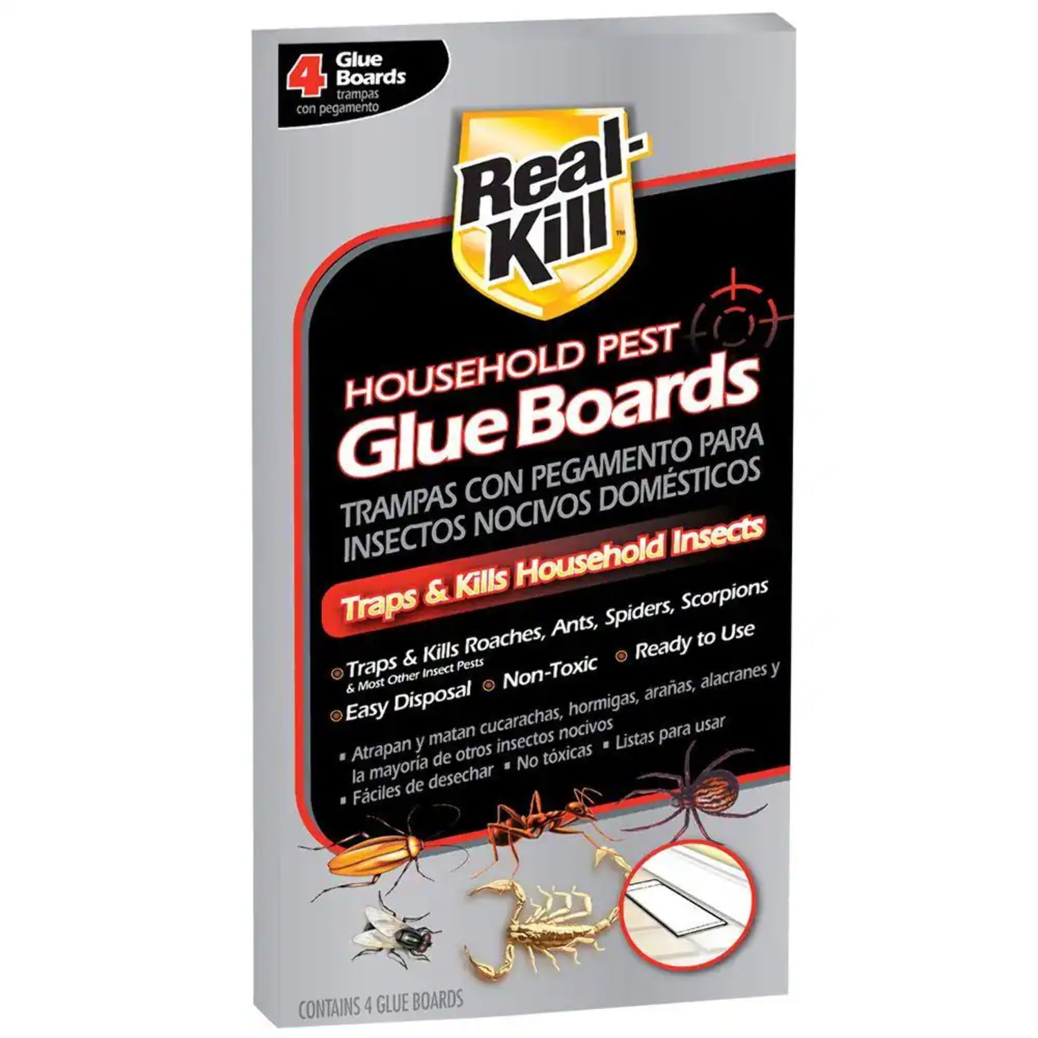 Household Pest Glue Boards (4-Count) - Walmart.com