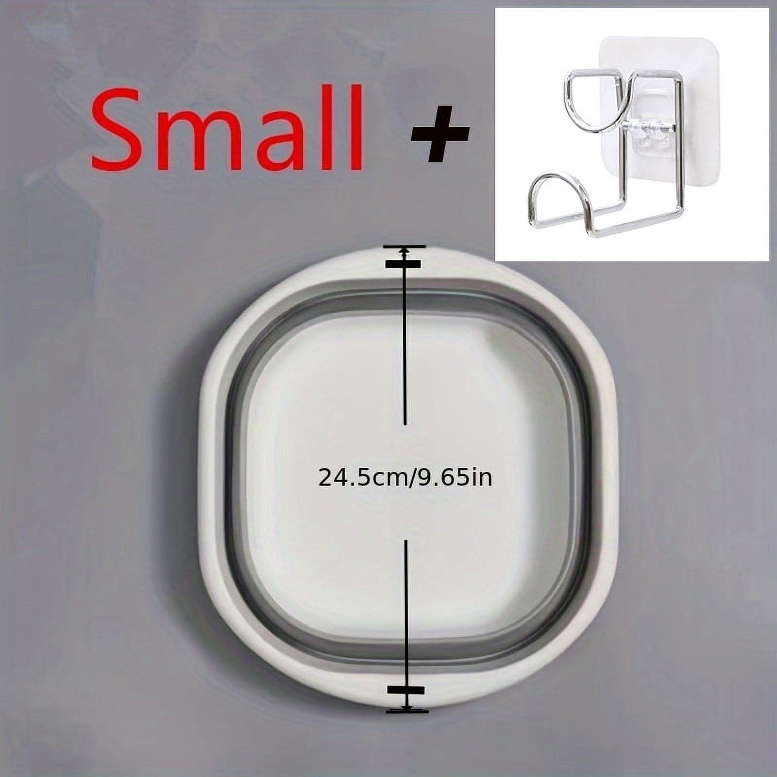 Household Portable Folding Wash Basin Sink Foot Bucket Plastic Folding ...