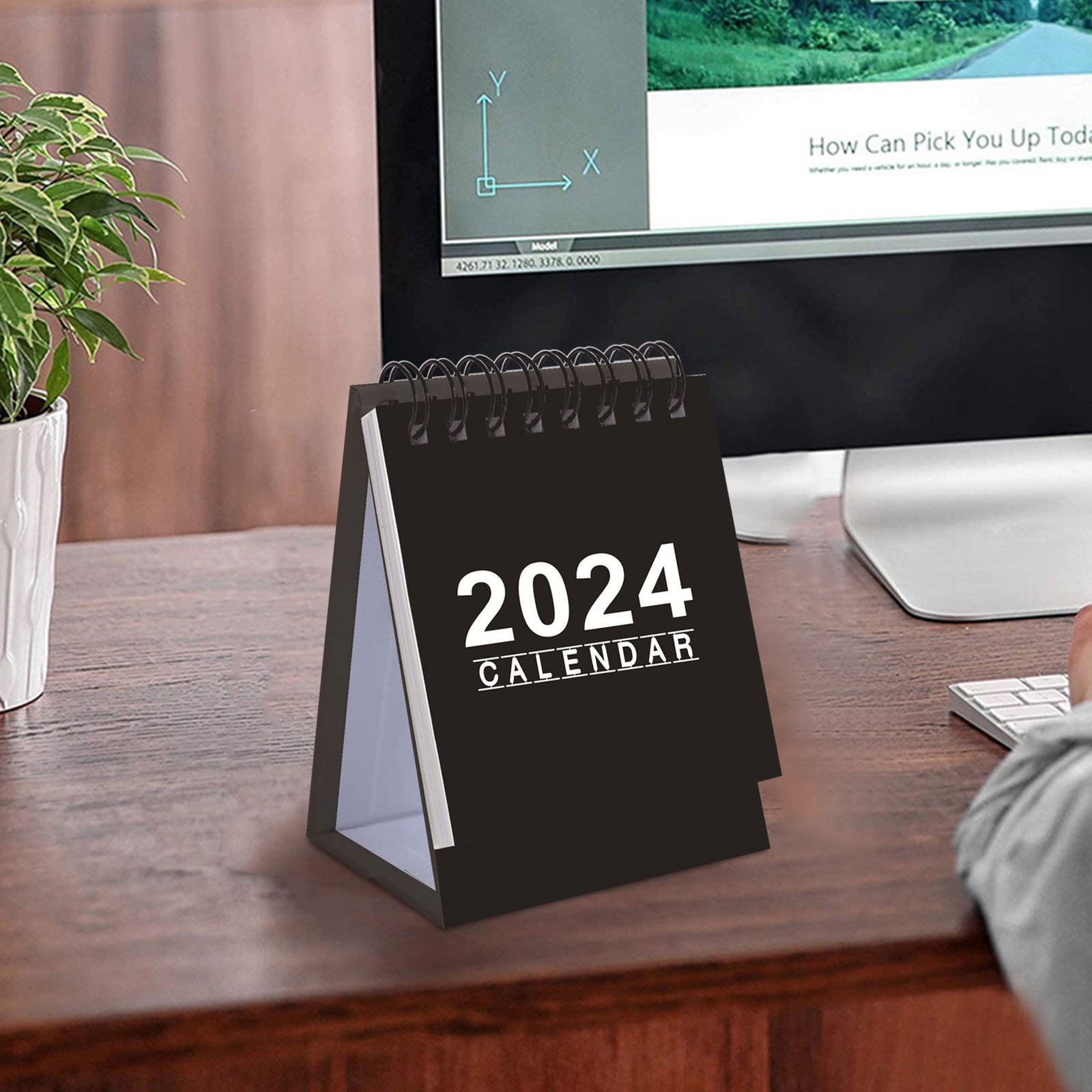 Household Products Mini Desk Calendar 2024 For Planning Daily Scheduler ...