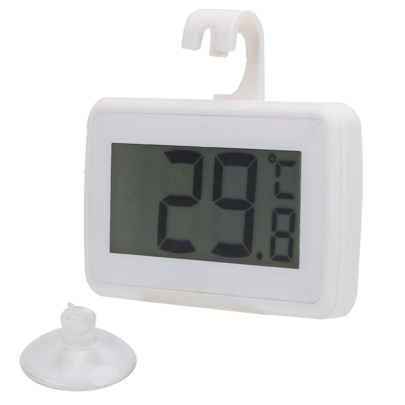 Household Refrigerator Thermometer with Magnet Hook Supermarket Freezer ...