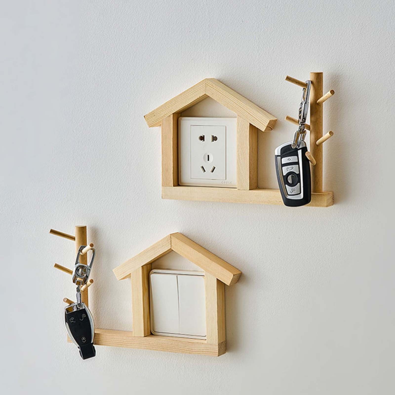 Household Renovation Tool Real Wood Mount Decorative Wall Sticker Style ...