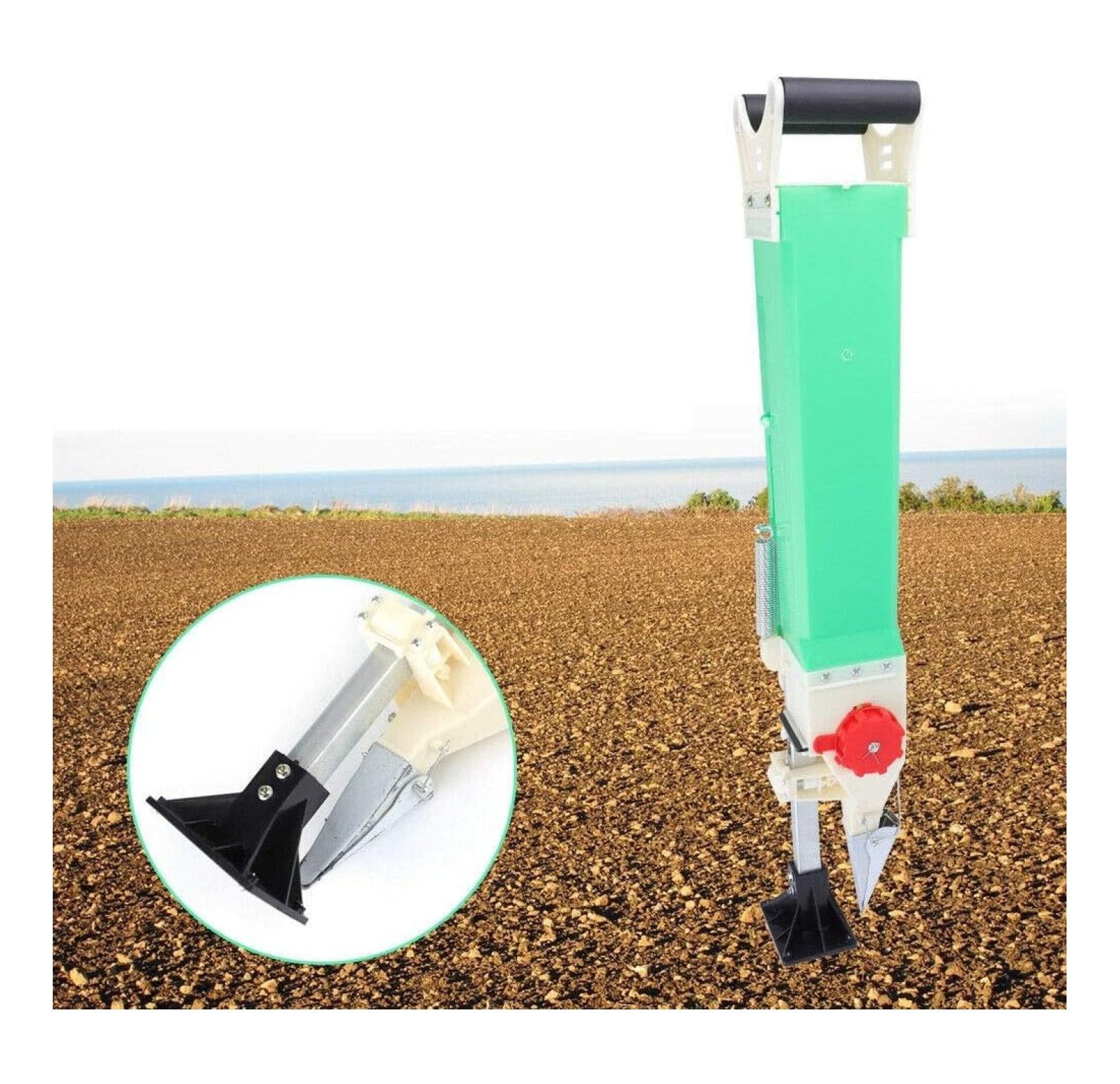 Household Seeding Machine Adjustable Corn Seeder Manual Handheld Garden ...