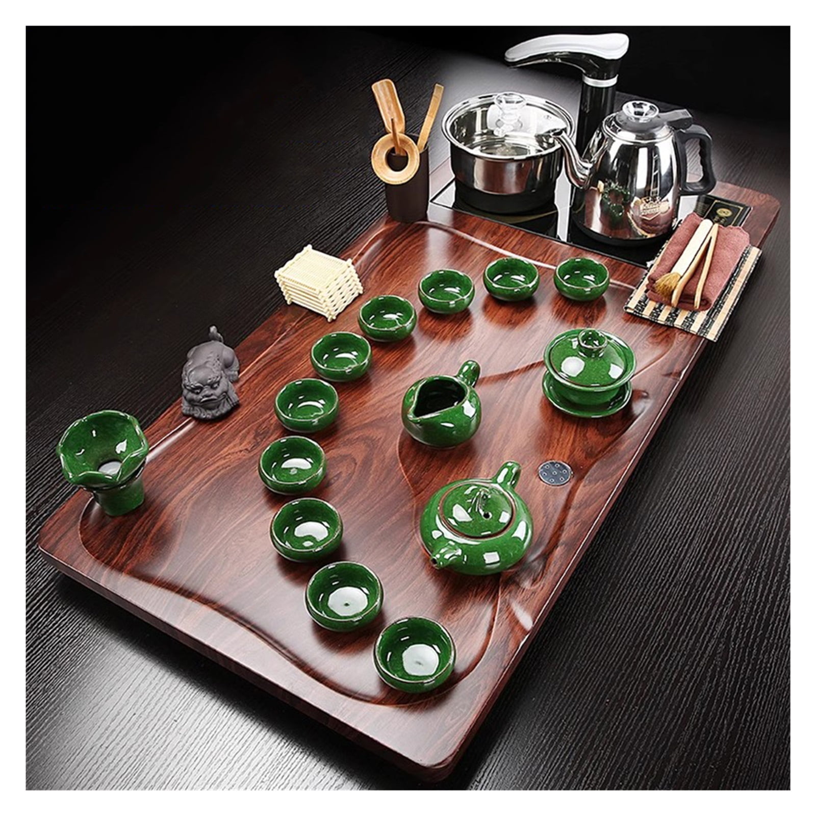 Household Simple Tea Set Tea Tray,Chinese Ceramic Gongfu Tea Set,Table ...