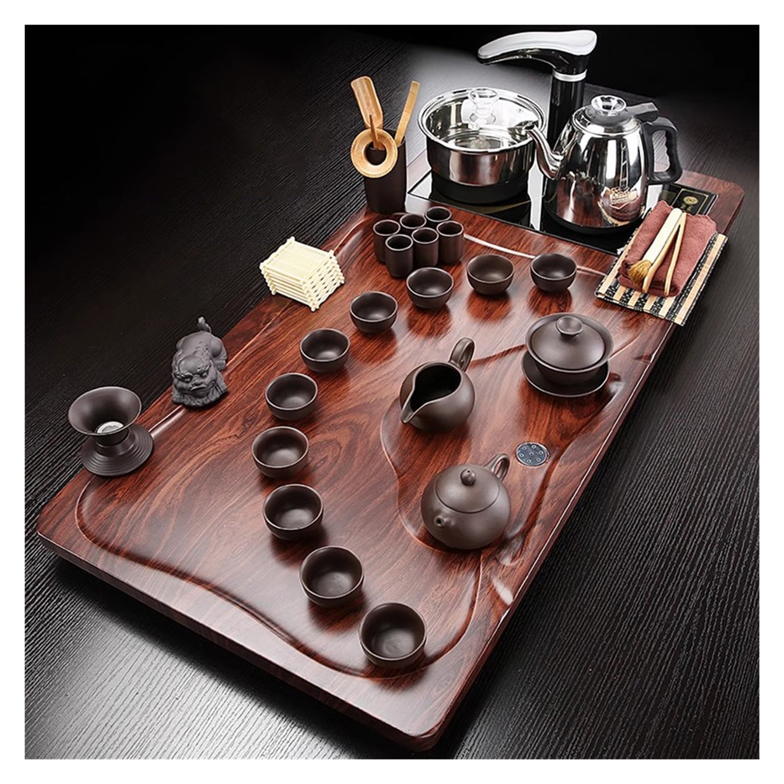 Household Simple Tea Set Tea Tray,Chinese Ceramic Gongfu Tea Set,Table ...