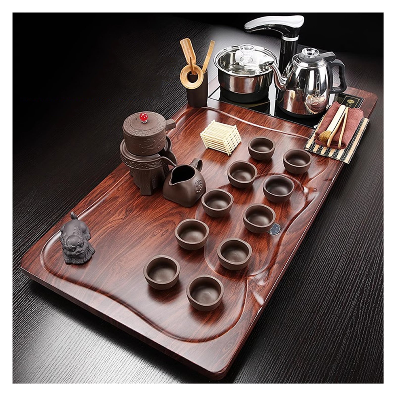 Household Simple Tea Set Tea Tray,Chinese Ceramic Gongfu Tea Set,Table ...