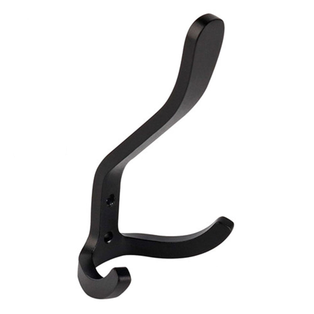 Household Space Aluminum Hook Wall Hanging Door Clothes Bag Key Hat ...