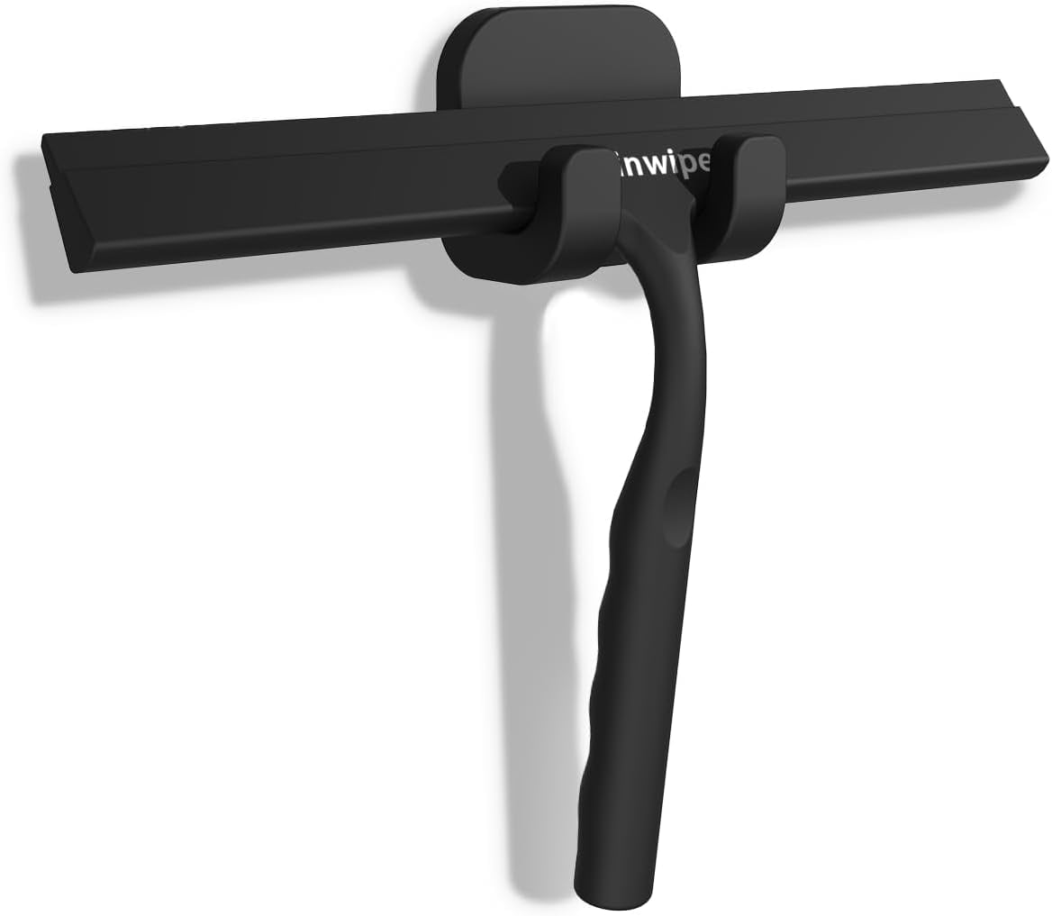 Household Squeegee for Shower Glass Doors, All-Purpose Squeegee with ...