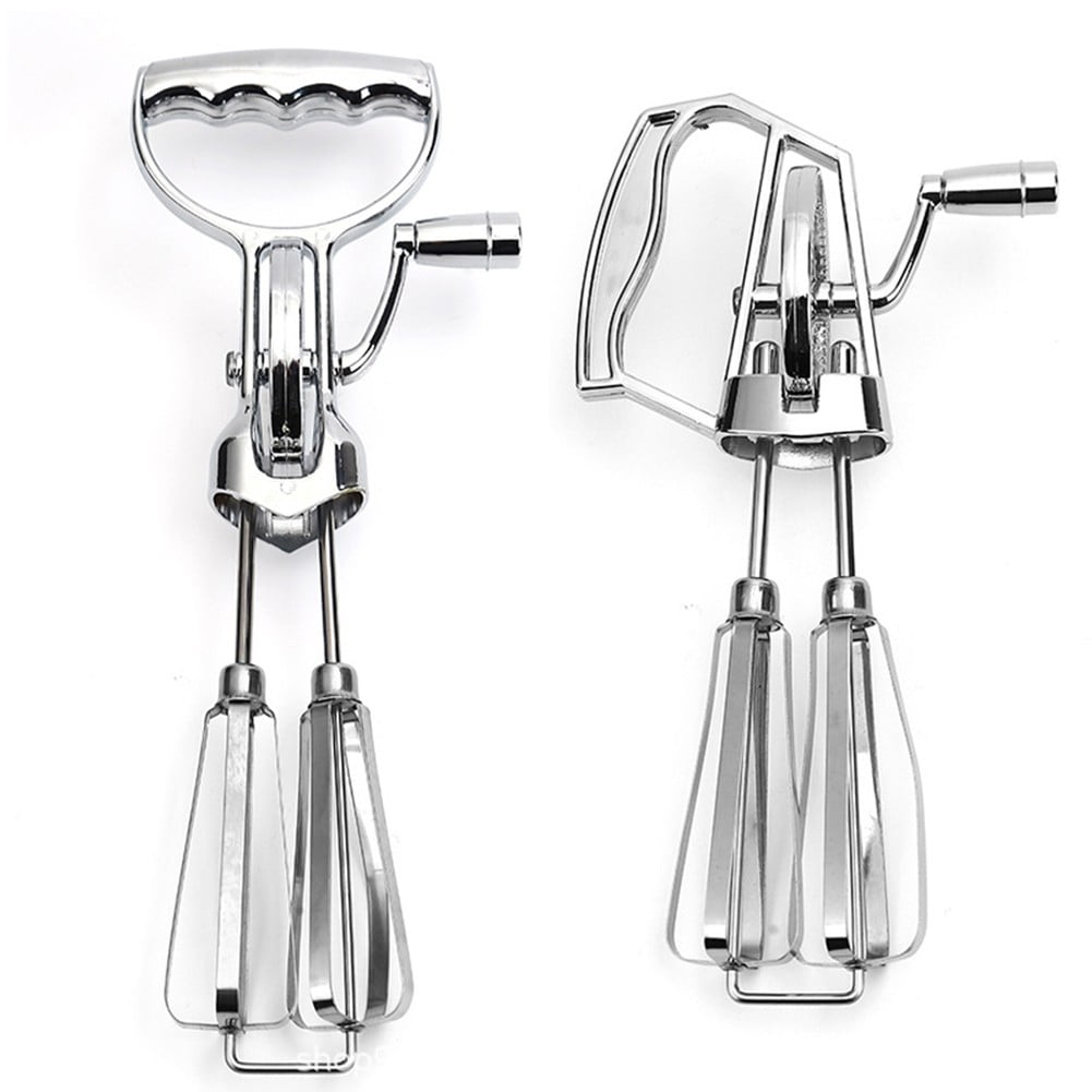 Household Stainless Steel Hand Mixer Kitchen Mixing Egg Beater Baking ...