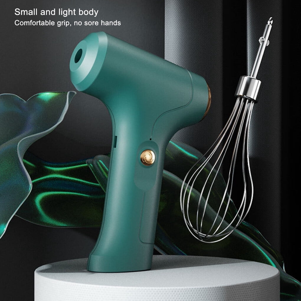 Household Standable Cordless Electric Hand Mixer,USB Rechargable ...