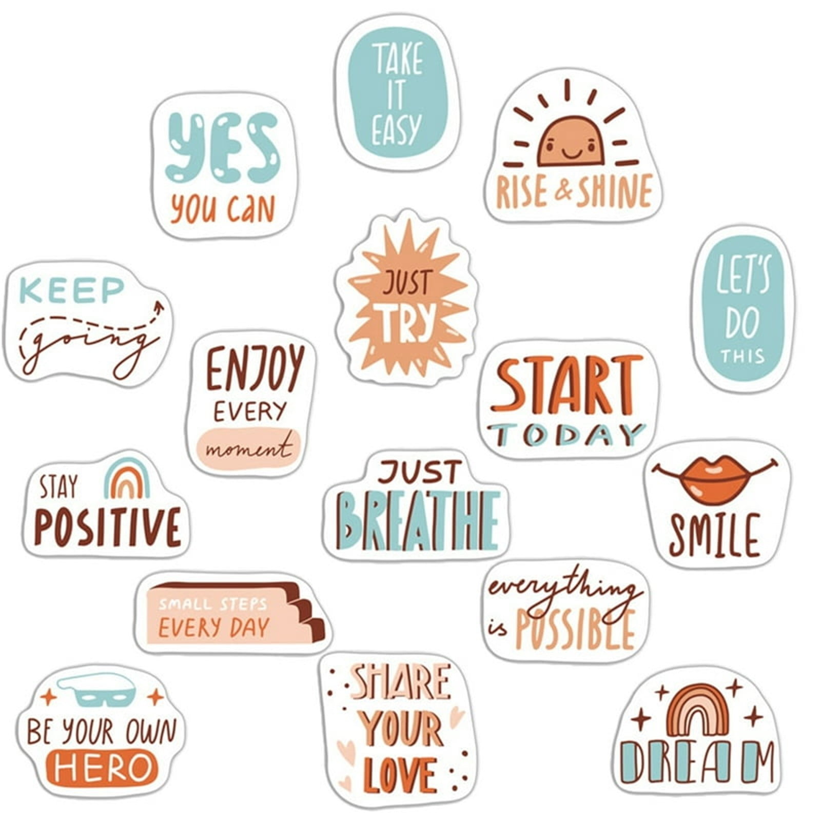 Household Stickers, Ongmies 16 Pcs Fridge Storage Cabinet Decor Locker ...