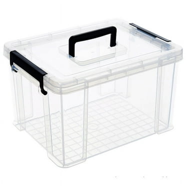 Household Essentials Jumbo Canvas Storage Box with Lid - Walmart.com