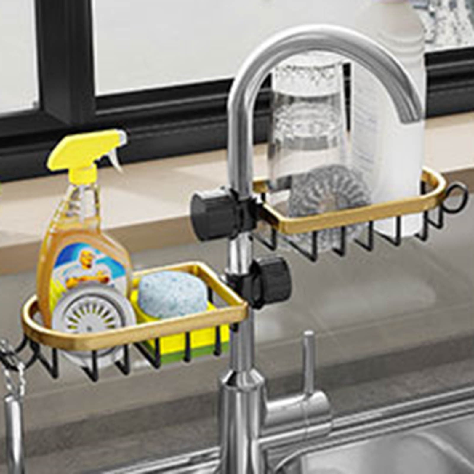 Household Storage Rack Accessories Perforation Space Aluminum Drain ...