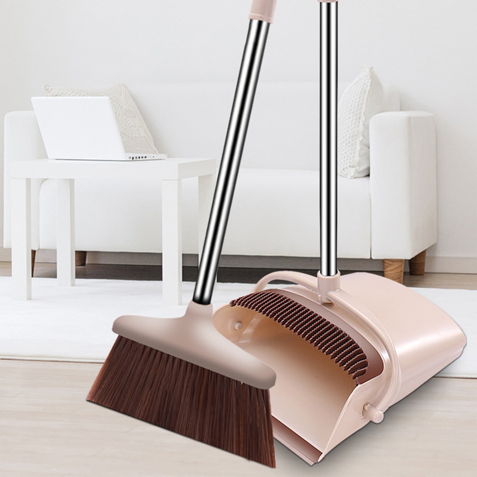 Household Sweeper Set Combination | Plastic Dustpan and Broom Whisk ...
