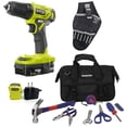 Ryobi Combo Kit: Cordless Drill, 18-Volt Battery, Charger, Buho Drill ...