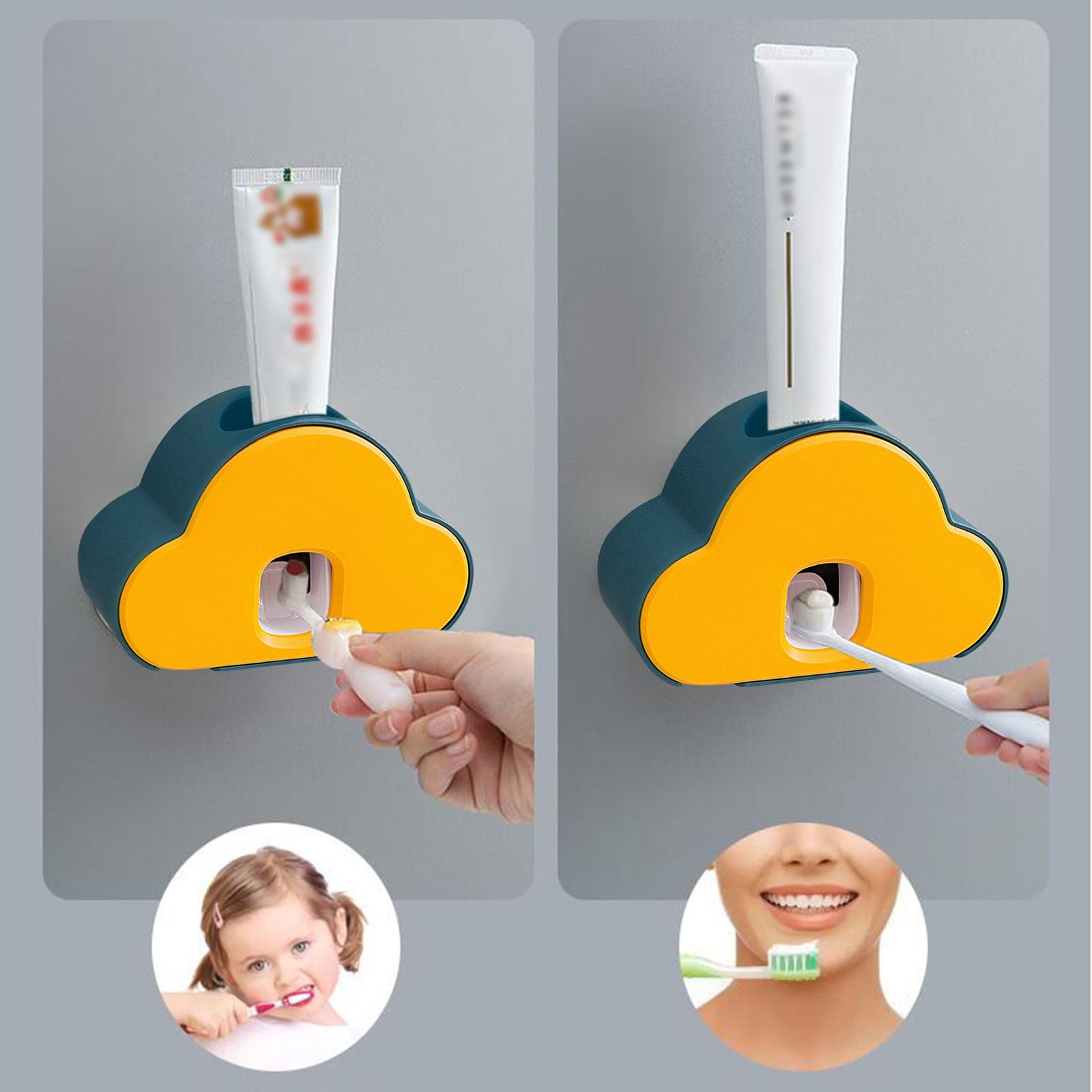 Household Wall Mounted Automatic Lazy Toothpaste Squeezing Device Cloud ...
