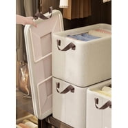 PRETXORVE Oxford Cloth Foldable Storage Box, Household Wardrobe ...