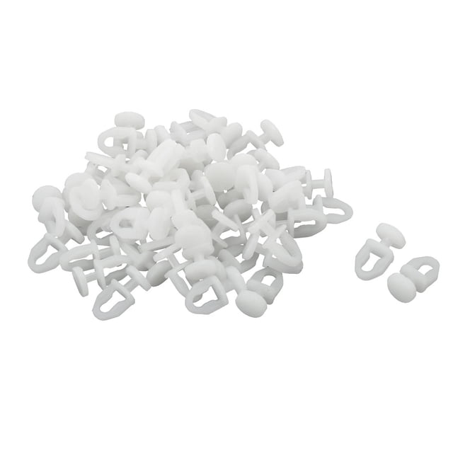 Household Window Curtain Glider Track Rail Carrier Slide Wheels Rollers ...