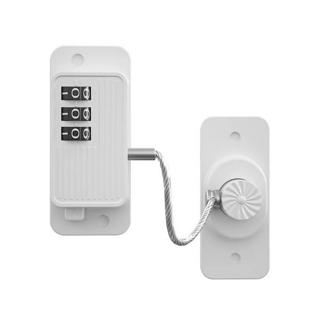 Household Window Lock Security Code Key Safe Cabinet Refrigerator ...