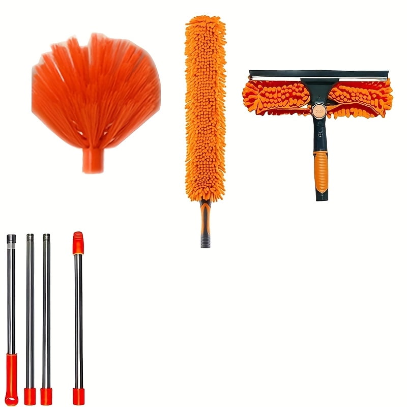 Household Window Squeegee Kit, High Dusters For Cleaning And Window ...