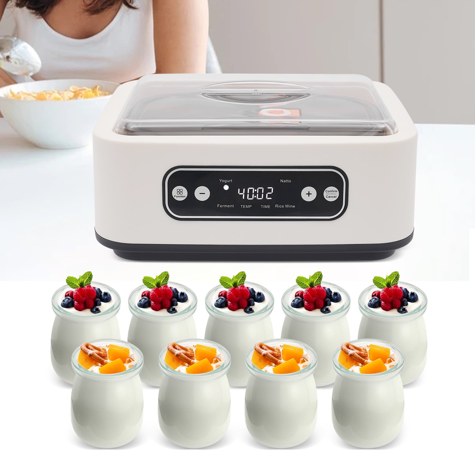 Household Yoghurt Making Machine, 304 Stainless Steel Inner Pot ...