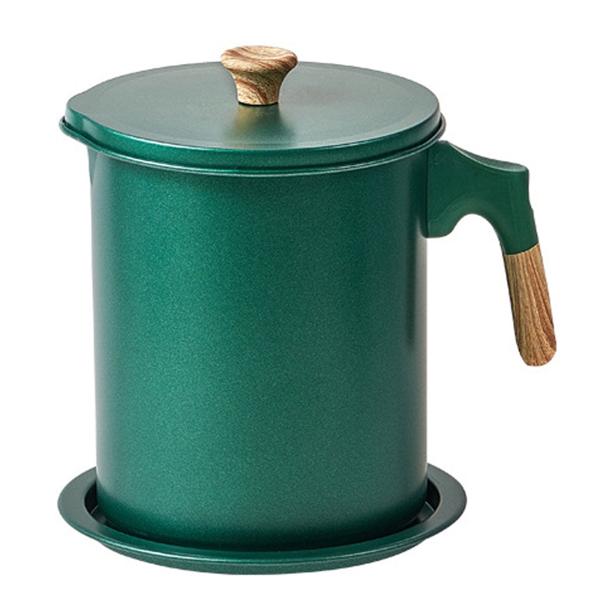 Household bacon grease container Iron cooking oil storage tank with ...