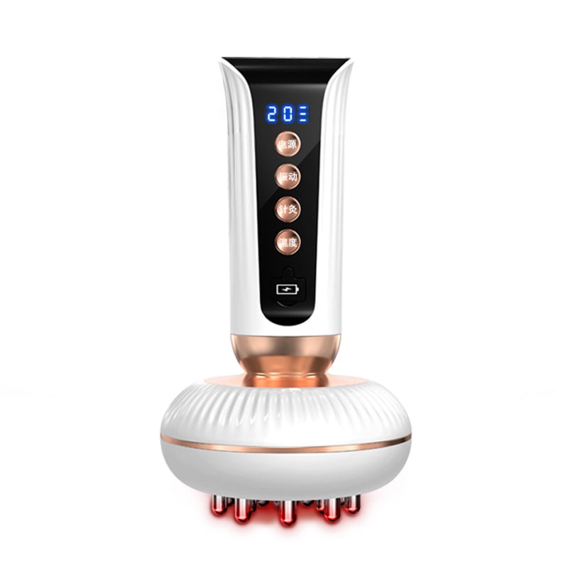 Household electric meridian brush, whole body abdominal massage brush ...