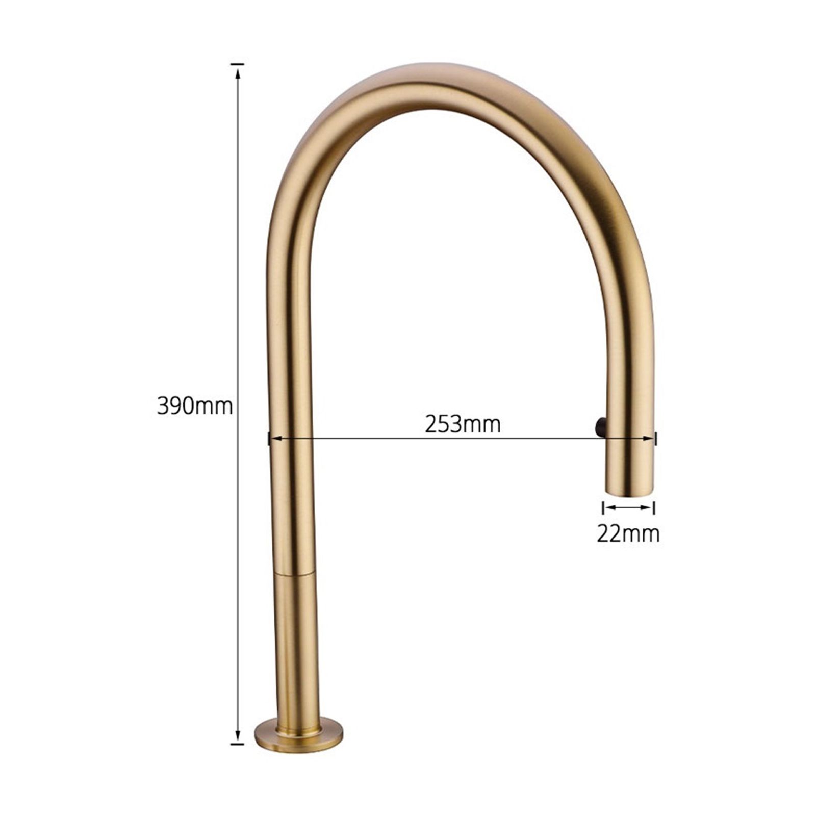 Household faucet Kitchen Head Invisible Pull-out Spray Mixer Double ...