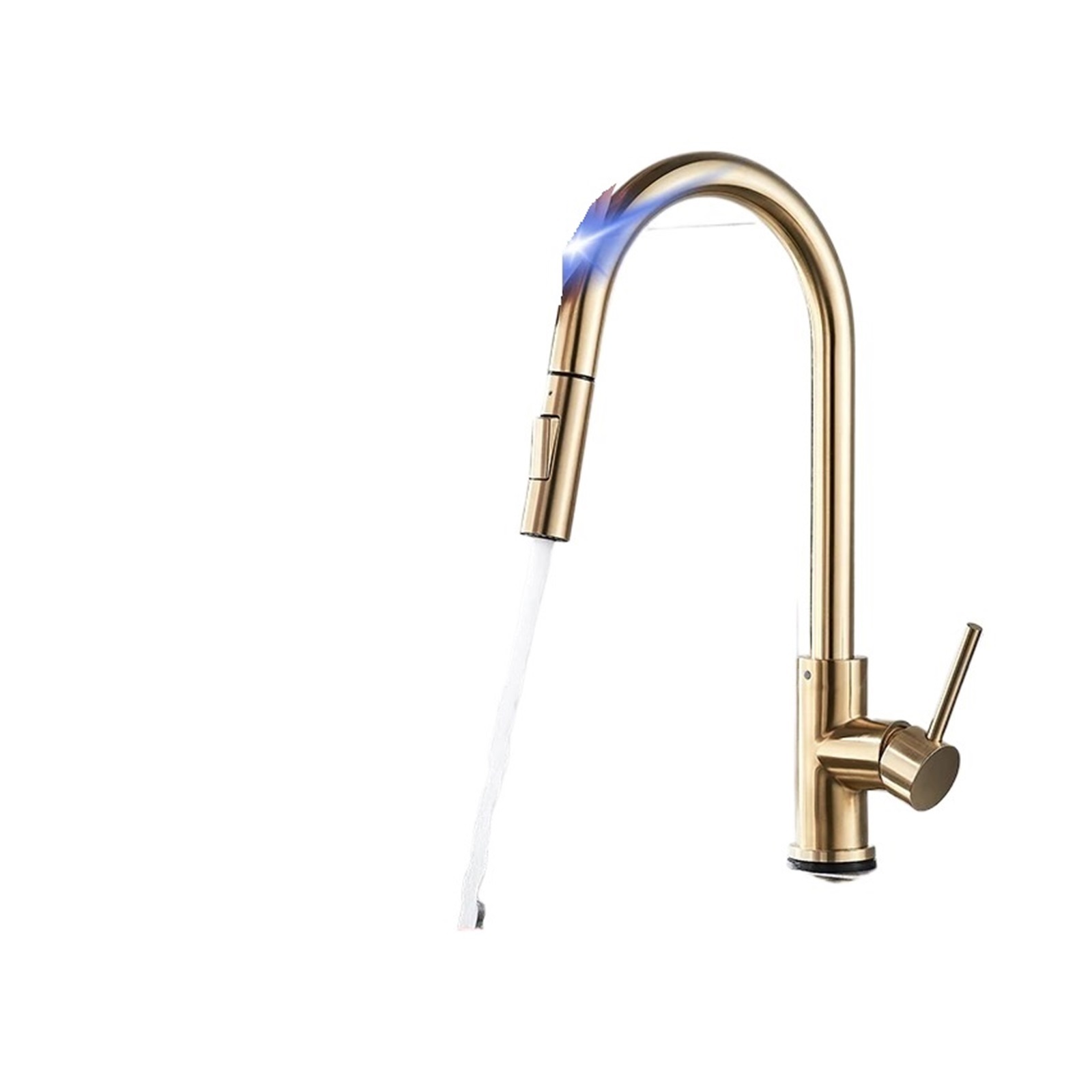 Household faucet Smart Touch Sensing 360-degree Rotating Mixing Faucet ...