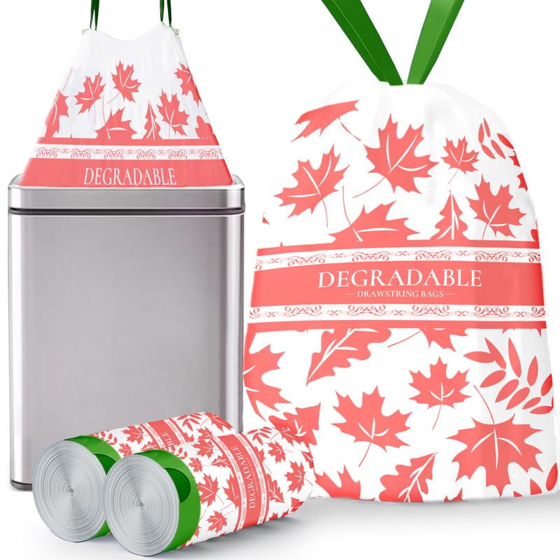 Household garbage bags (13-gallon size): Biodegradable tall kitchen ...