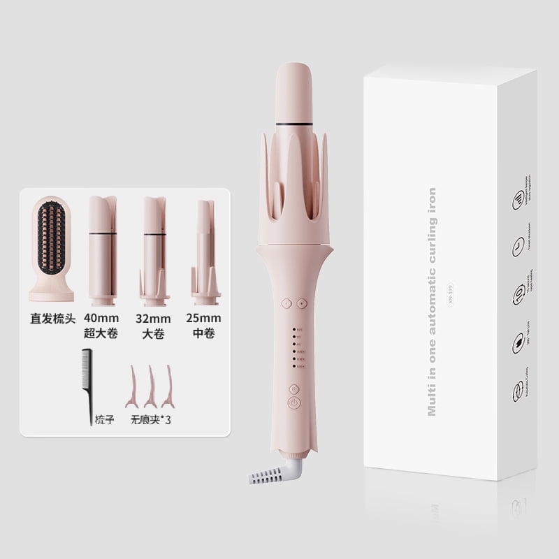 Household multifunctional head-changing curling iron, intelligent ...