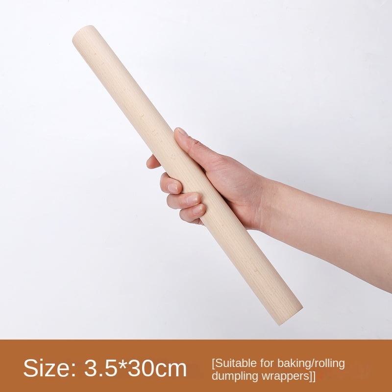 Household rolling pin wholesale solid wood rolling pin commercial food grade wooden rolling pin ...