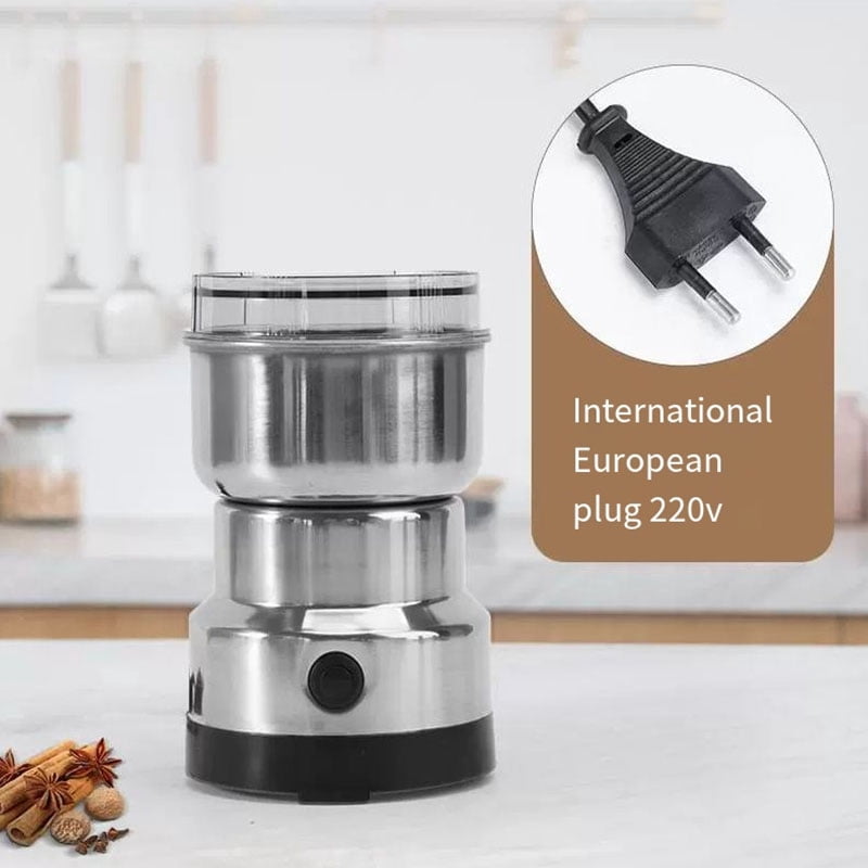 Household small bean grinder coffee grinder powder grinder electric ...