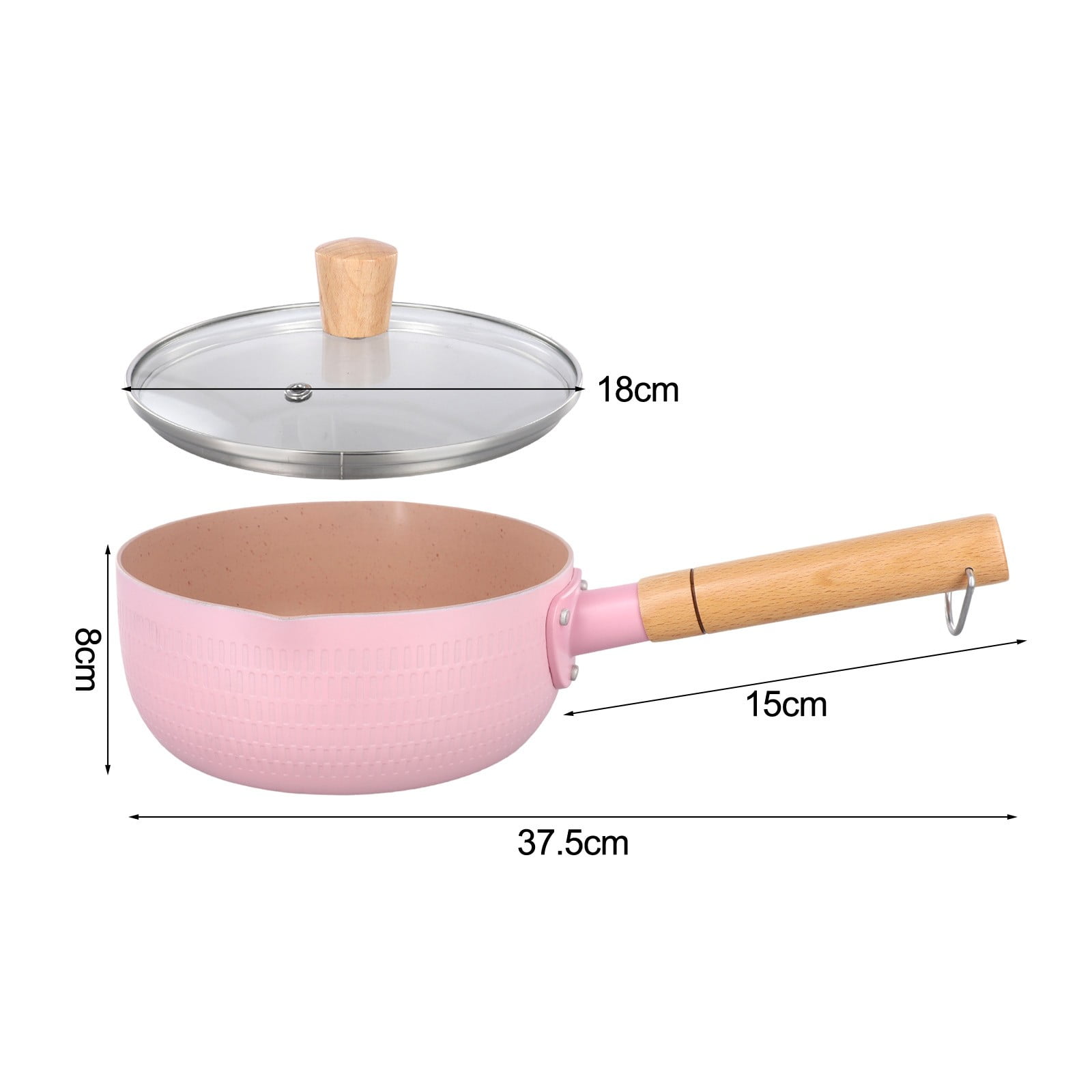 Household small soup pot Maifan stone milk pot non-stick pot- for ...
