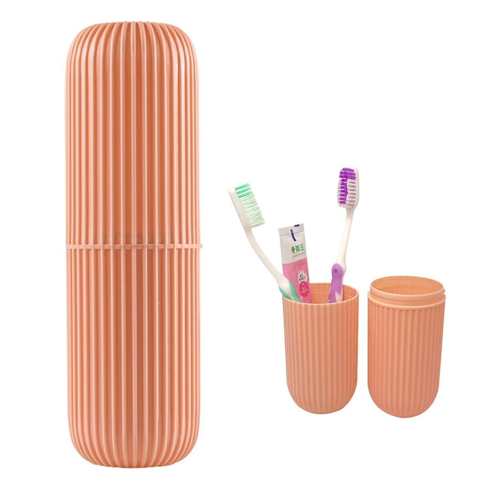 Household travel portable plastic toothbrush toothpaste cup box rack ...