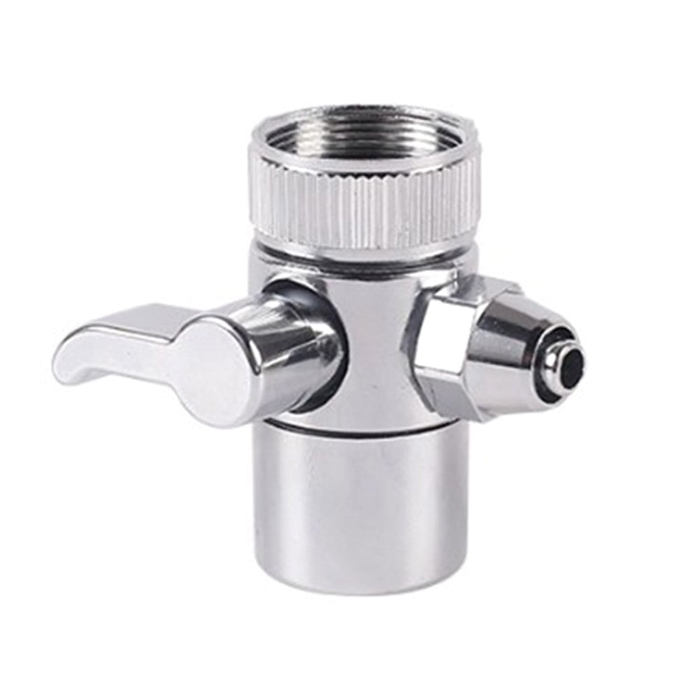 Household water purifier faucet water diverter valve one in two out ...