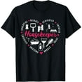 Housekeeper Heart Cleaning Lady Housekeeping T-Shirt - Walmart.com