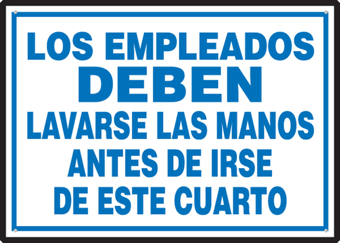 Housekeeping Safety Labels Aluminum 8X12 Inch Uv Ink Printed For House ...