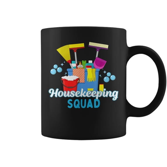 Housekeeping Squad Team Cleaner Environmental Services Week Coffee Mugs ...