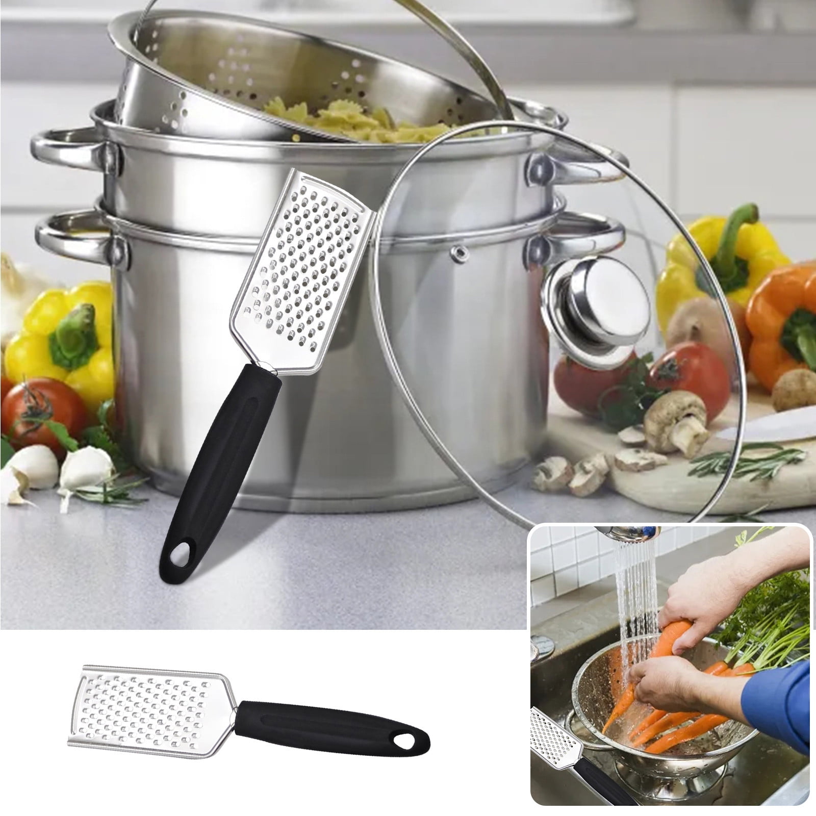 Housewares Cheese Grater Stainless Steel Sharp Ideal Hand Grater For ...
