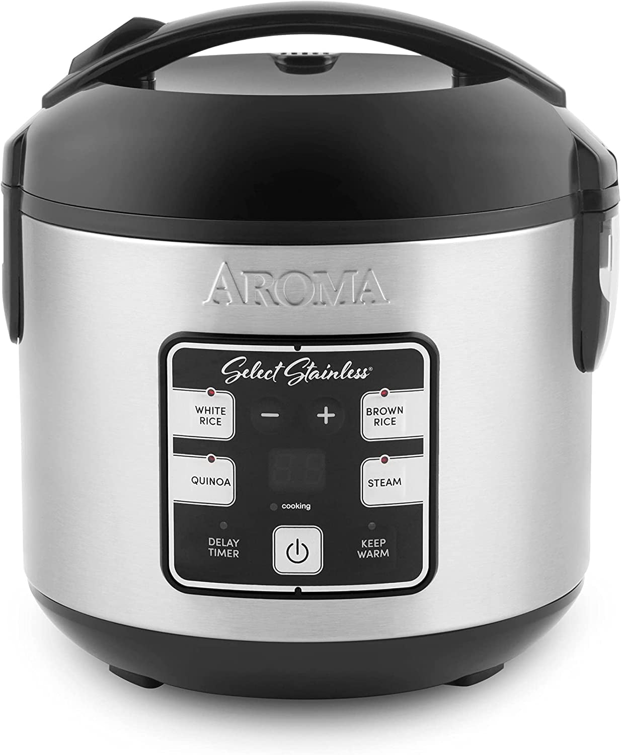 Housewares Select Stainless Digital Rice & Grain Multicooker, Cooker 4 ...
