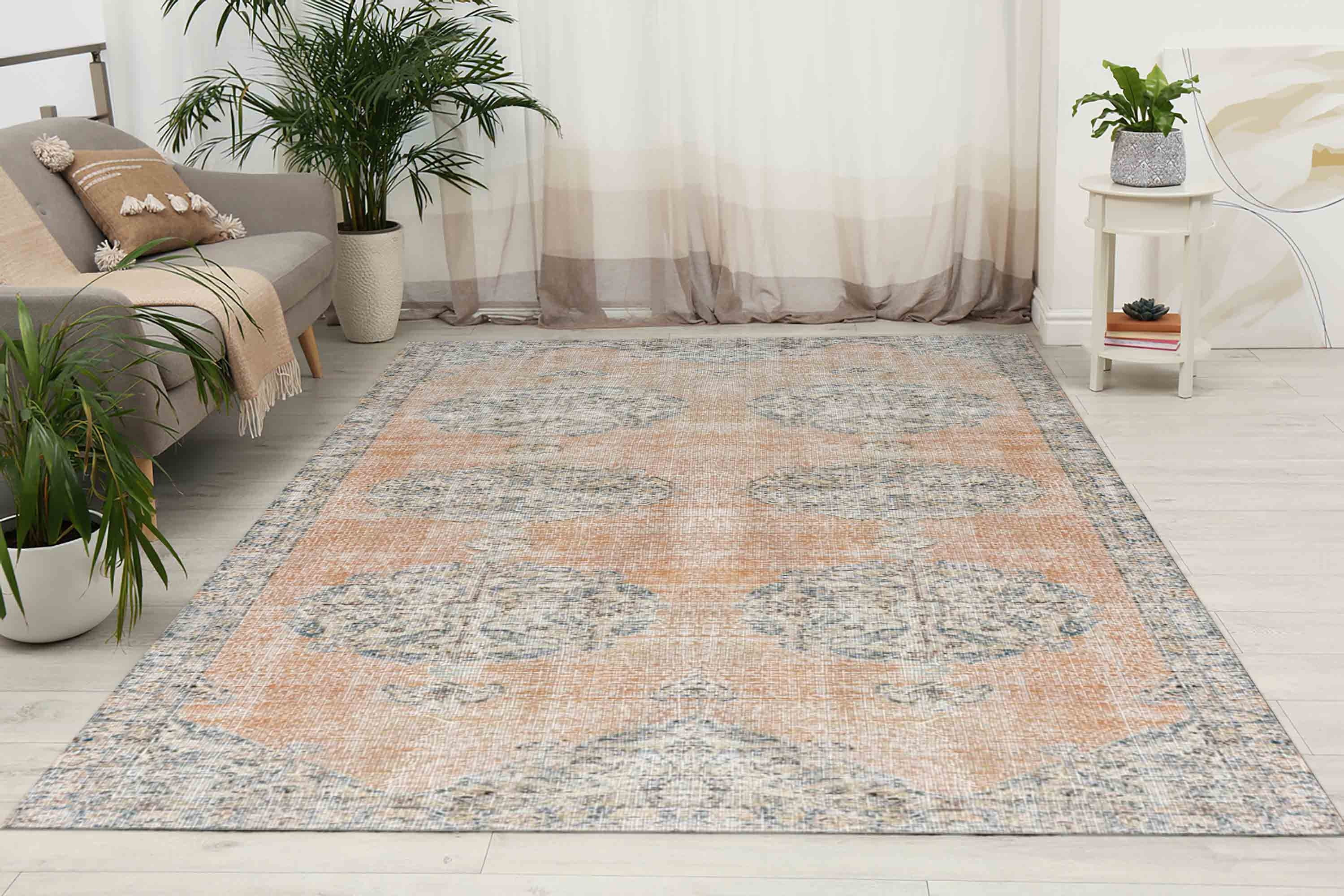 Housewarming Gift Rug, Bohemian Rug, Hallway Rug, Antique Decor Rug ...