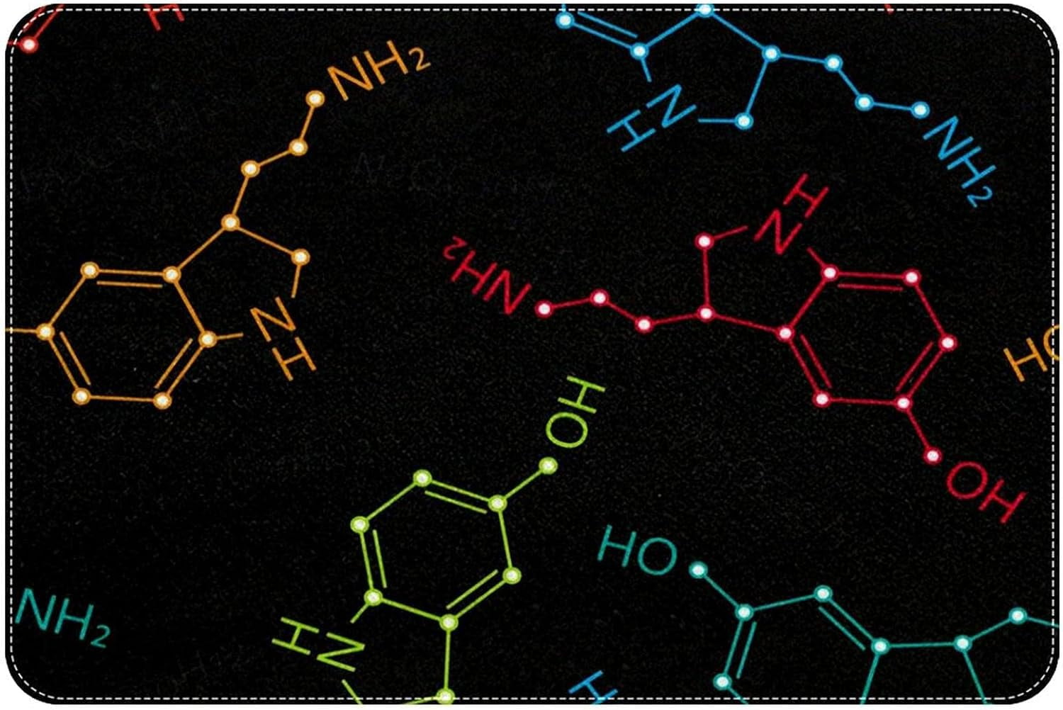 Housewarming New Home Gift Chemical Formulas Pattern Front Door ...