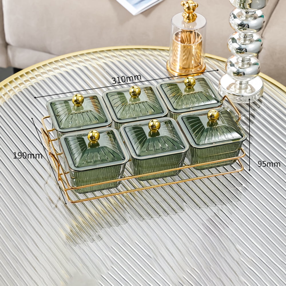 Houshold Snack Serving Tray Large Capacity Stackable Snack Tray Large ...