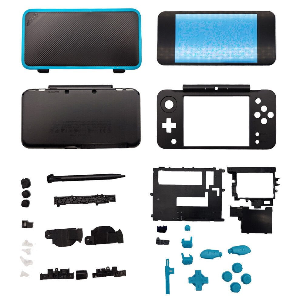 Housing Shell for Nintendo 2DS XL Replacement System Screen Tools Black ...