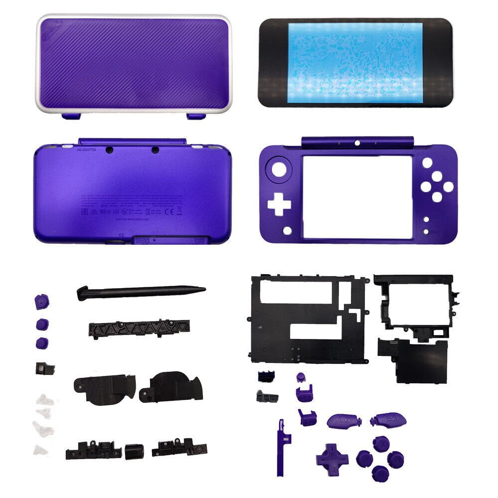 Housing Shell for Nintendo 2DS XL Replacement System Screen Tools Black ...