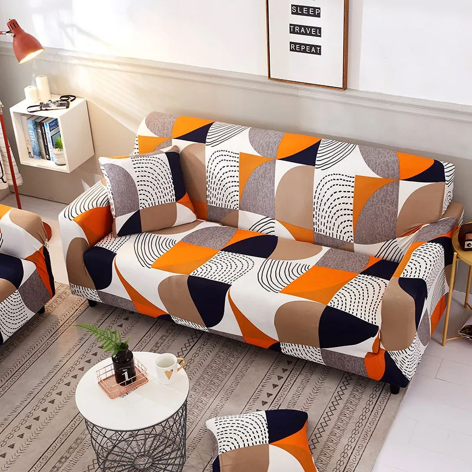 Housmife Modern Elastic Sofa Cover for Living Room Sectional Corner ...