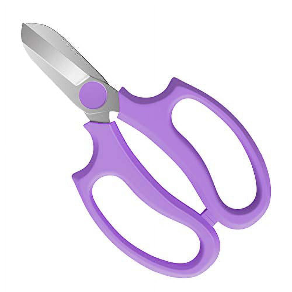 Housolution Floral Shears, Premium Steel Garden Pruning Shears Floral Fruits Leaf Scissors Hand ...
